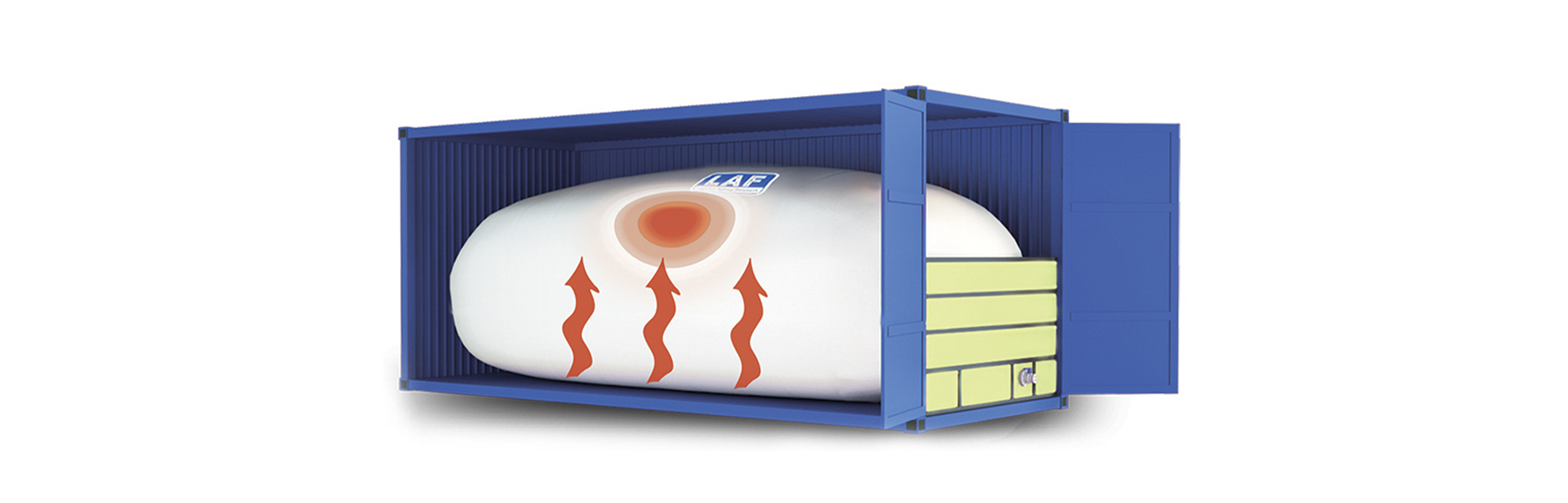 20ft Single-trip Flexitank for Bitumen Transport from China manufacturer - LAF
